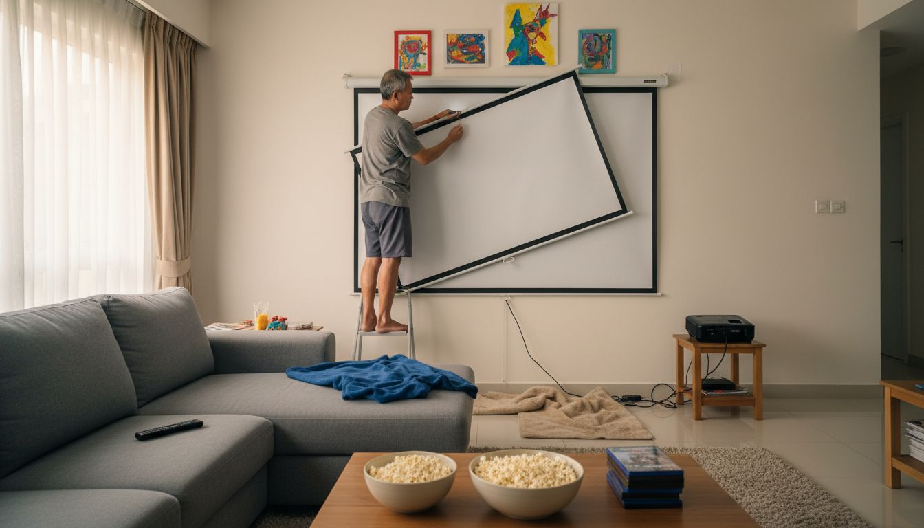 Projector Screen Size Chart: Achieve Ideal Viewing - Projector Display
